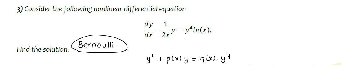 [Solved]: Consider the following nonlinear differential equa