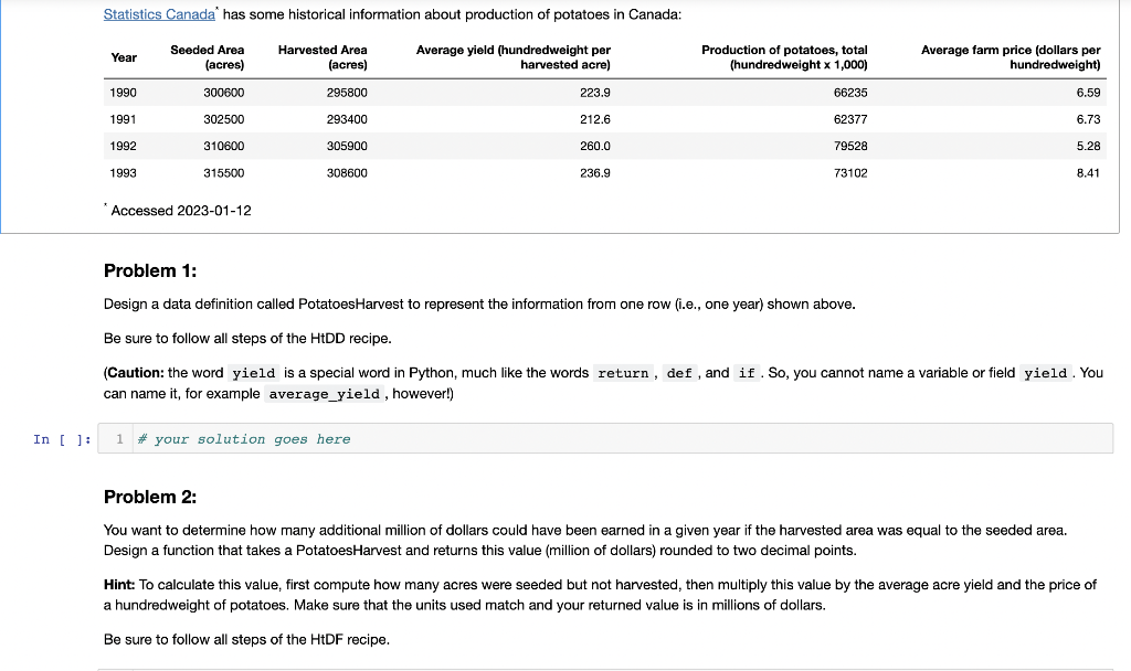 Solved Read the sample information below and start to think | Chegg.com