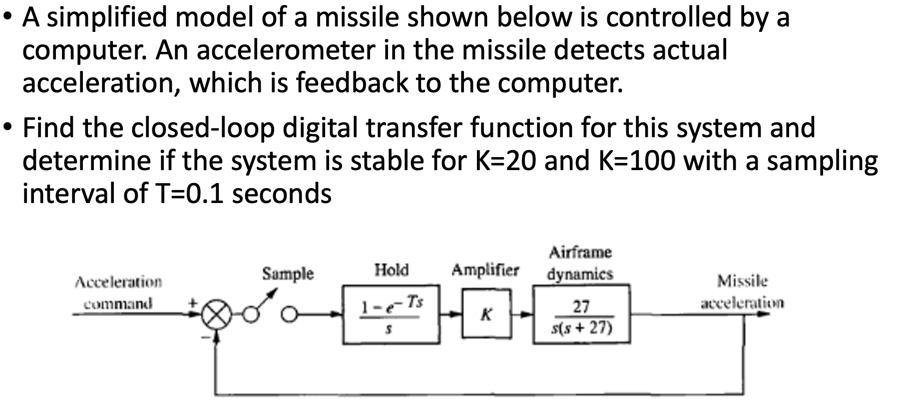 Solved - Find the z-transform of the system shown | Chegg.com