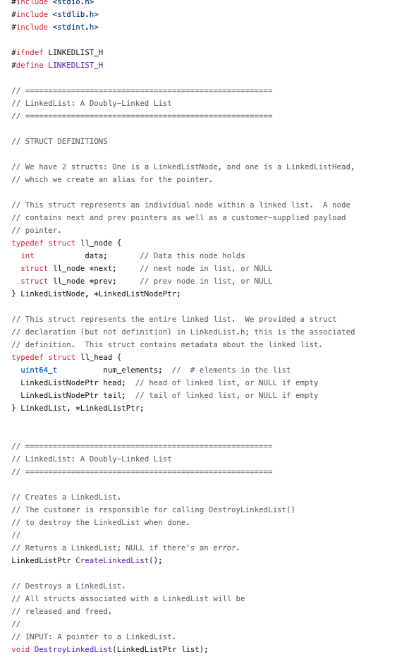 Solved inc #include #include #ifndef LINKEDLIST_H #define | Chegg.com