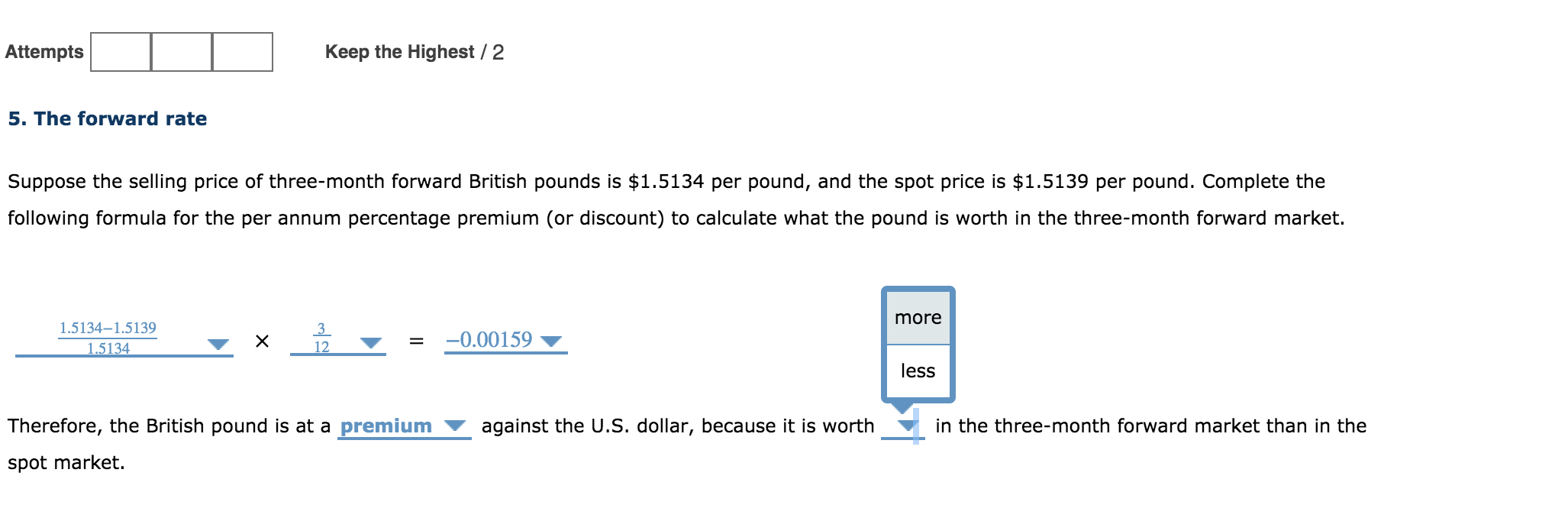 Solved 5. The forward rate Suppose the selling price of | Chegg.com