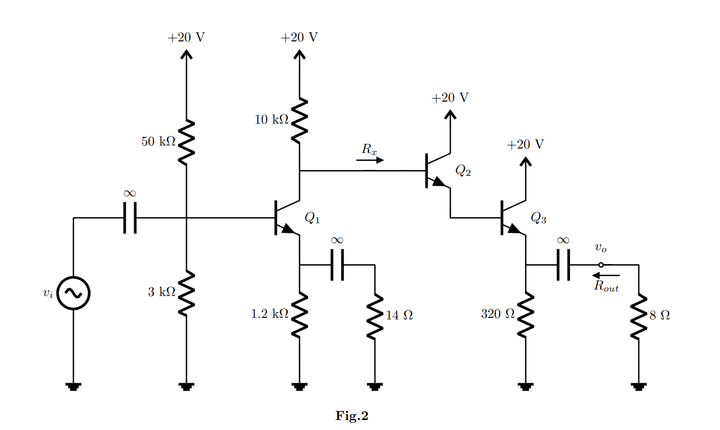 Solved Assume all transistors are in forward active mode. | Chegg.com