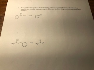 Solved I need help with these two synthesis problems. I need | Chegg.com