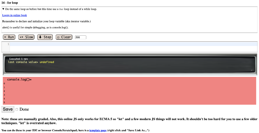 Solved 14 - for loop Do the same loop as before but this | Chegg.com