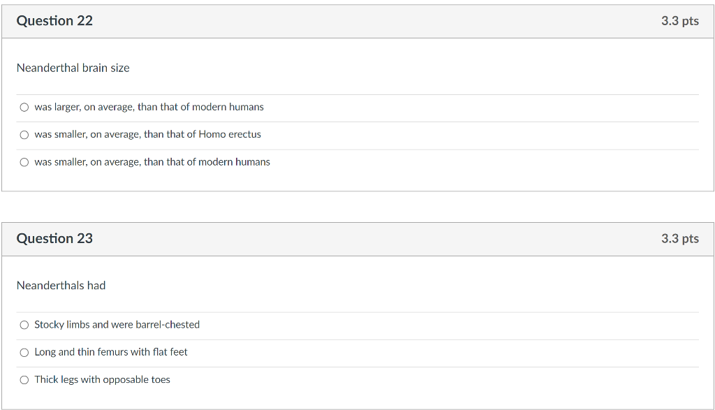 Solved The brains of Homo heidelbergensis were approximately | Chegg.com