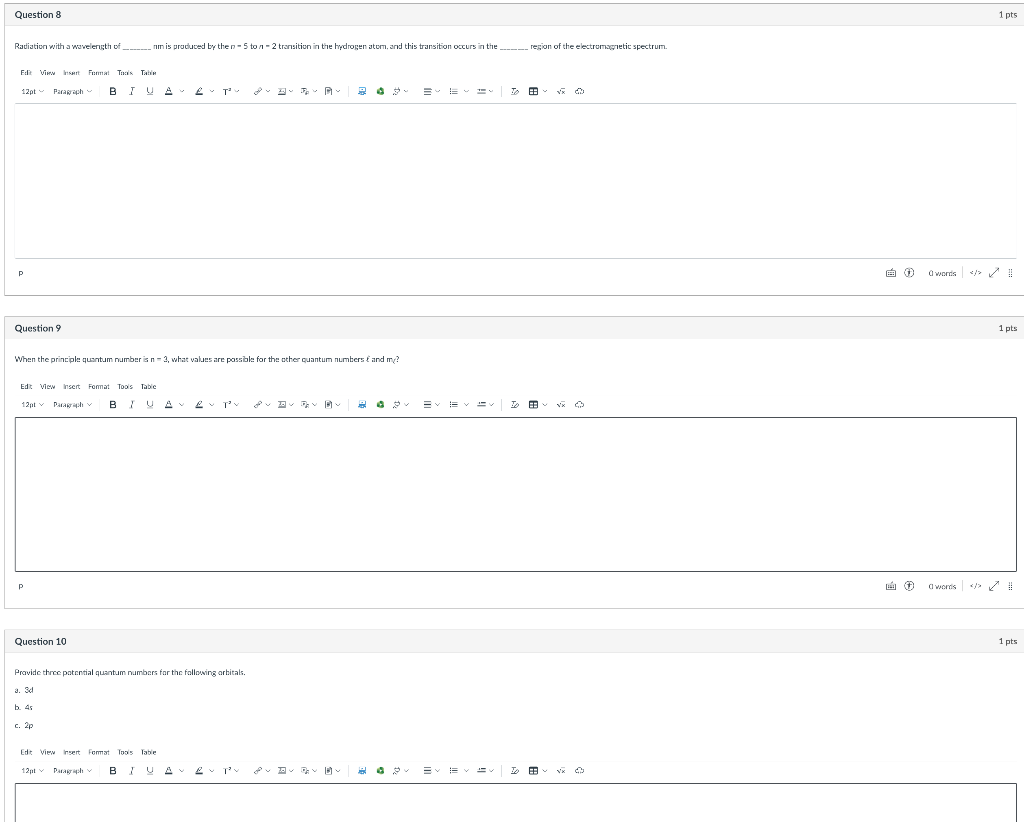 Solved Radiation with a wavelength of nin is produced by the | Chegg.com