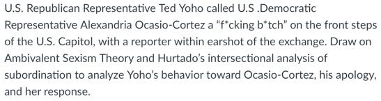 U.S. Republican Representative Ted Yoho called | Chegg.com