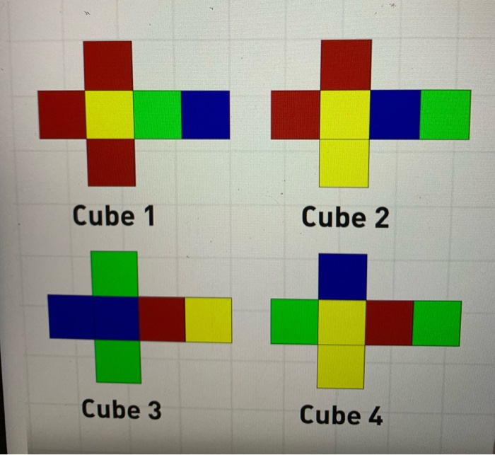Solved From PBS Infinite S Cube 1 Cube 2 Cube 3 Cube 4 An | Chegg.com