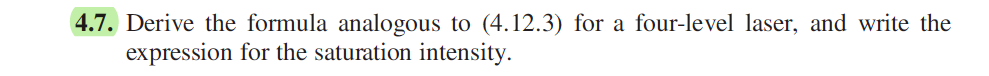 Solved 4.7. Derive the formula analogous to (4.12.3) for a | Chegg.com