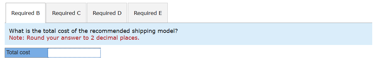 Solved How many units need to be shipped from Plant | Chegg.com