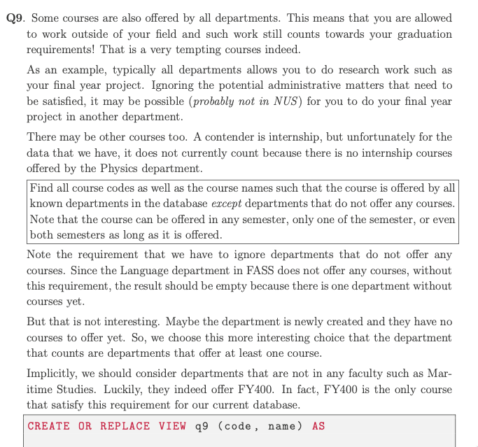 Solved give a working sql query for psql version 14 based on | Chegg.com