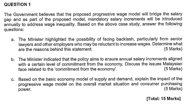 Solved The Government Believes That The Proposed Progressive 8431