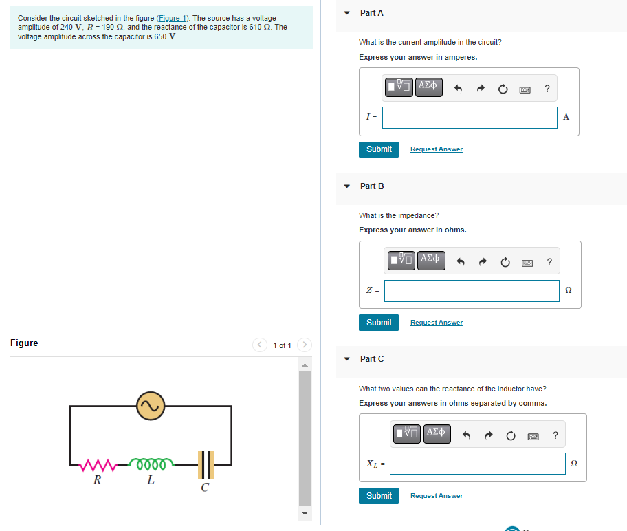 Solved Consider the circuit sketched in the figure (Figure | Chegg.com