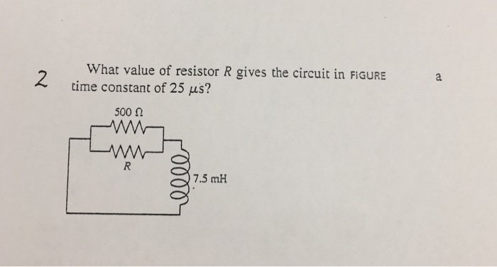 Solved What value of resistor R gives the circuit in FIGURE | Chegg.com