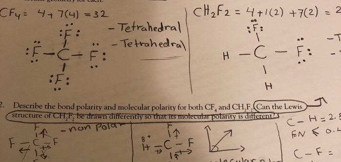 Ch2f2 Lewis Structure Answers