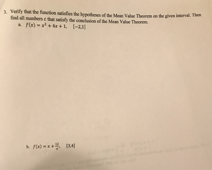 Solved Verify that the function satisfies the hypotheses of | Chegg.com