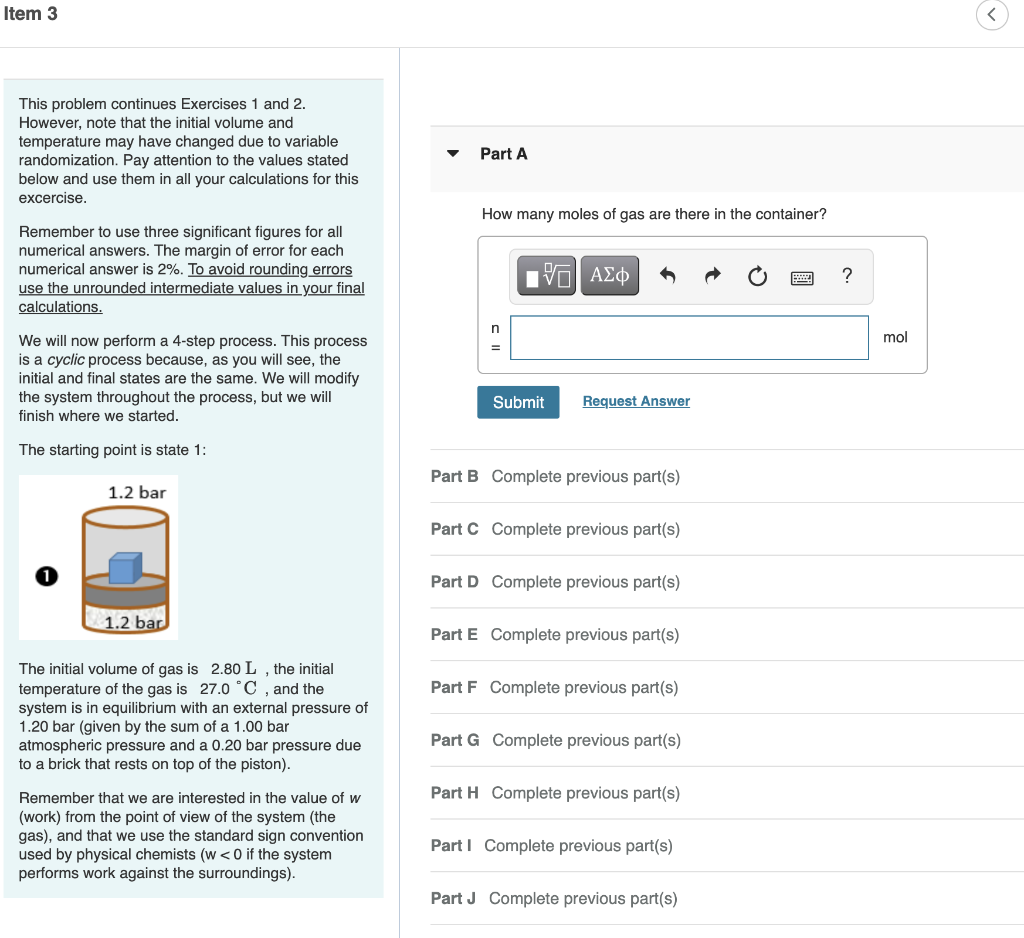 Solved Item 3 This problem continues Exercises 1 and 2. | Chegg.com