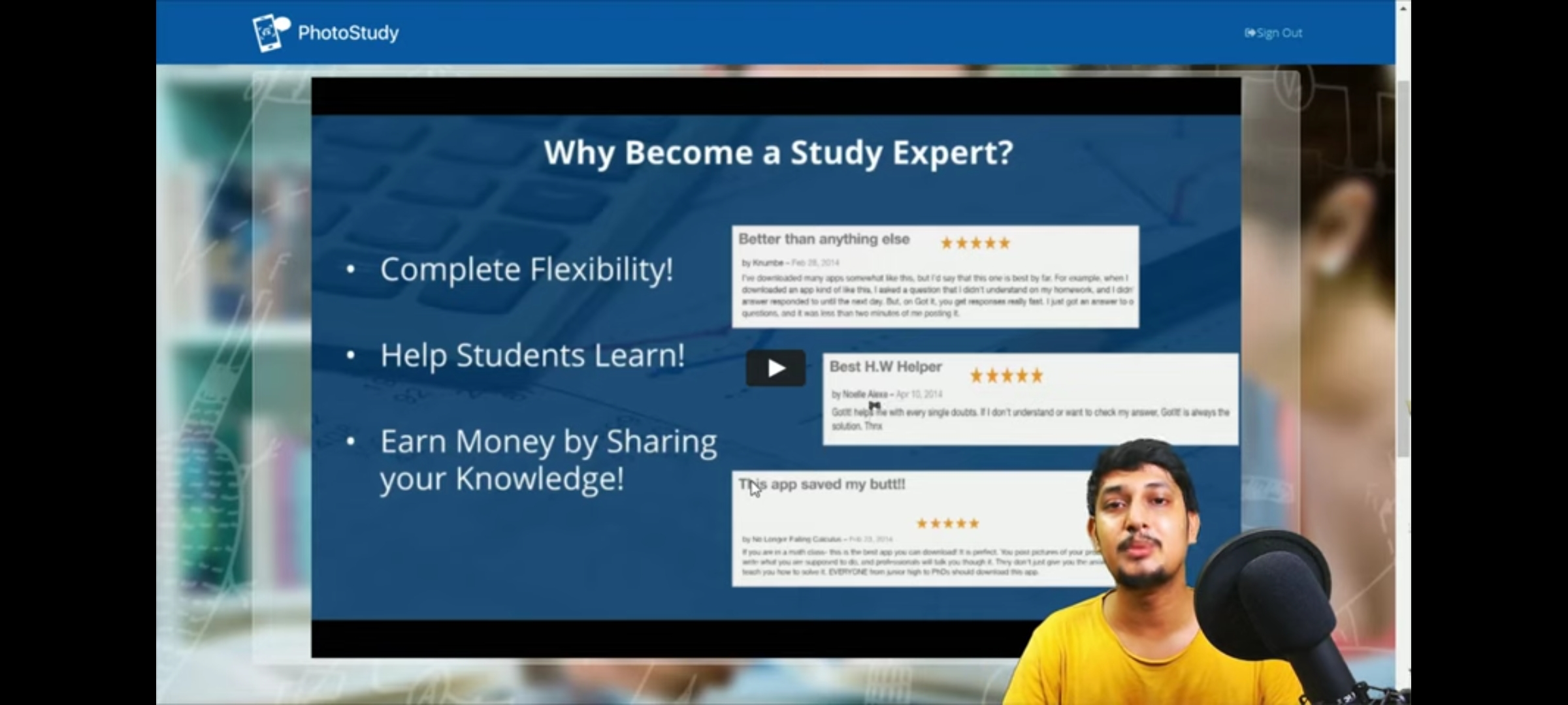 Solved Why Become a Study Expert?Complete Flexibility!Help | Chegg.com