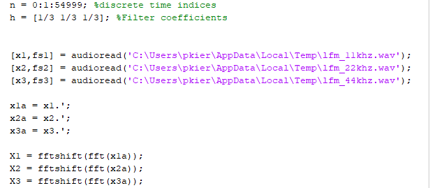 Solved Exercise Generate A Matlab Script That Imports 