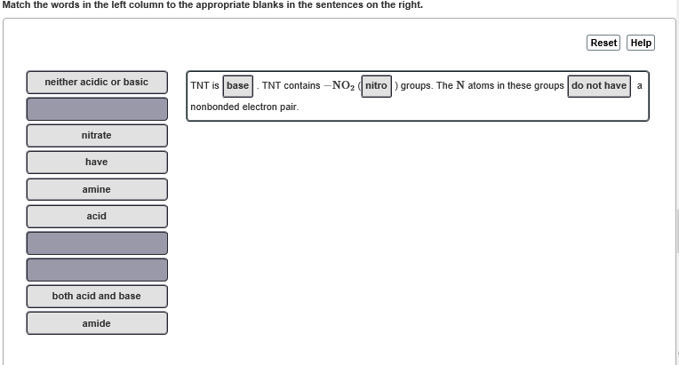 Solved Reset Help ester PABA, is The molecule contains both | Chegg.com