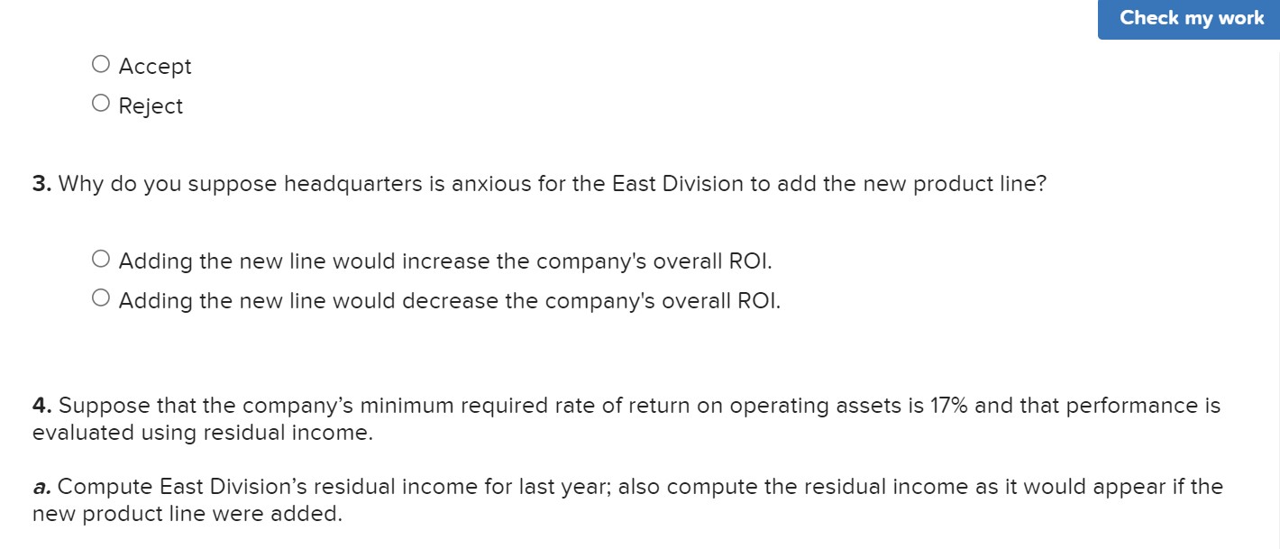 Solved Faced with headquarters' desire to add a new product | Chegg.com