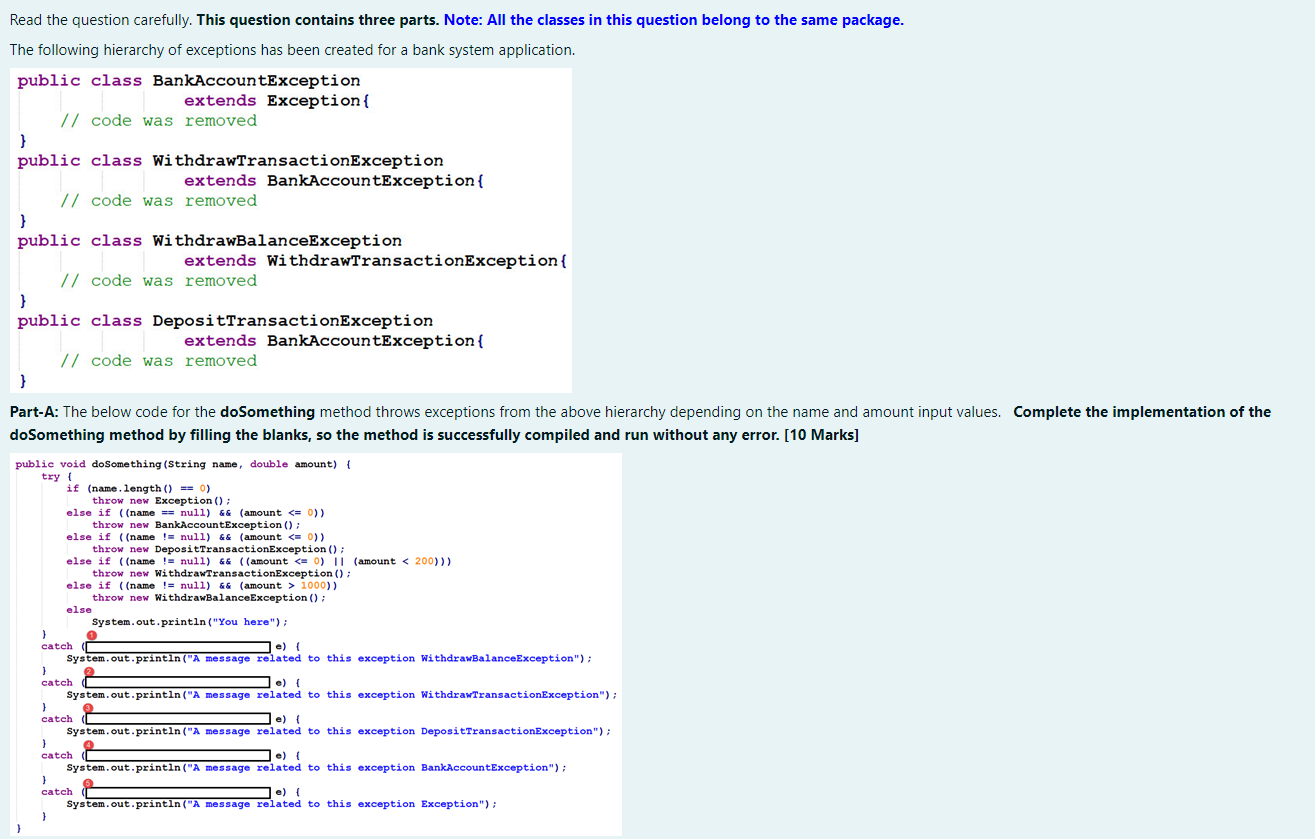 Solved Read the question carefully. This question contains | Chegg.com