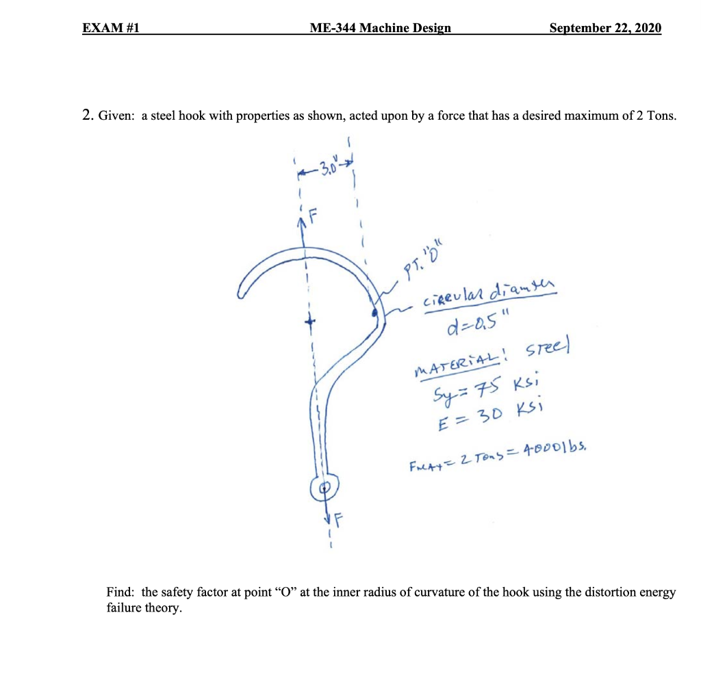 Solved I understand the distortion energy theory but i | Chegg.com