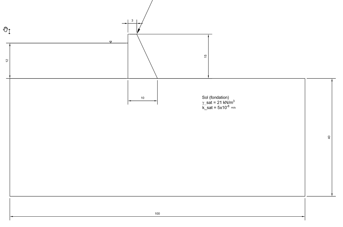 Solved For the dike, draw the flow network and calculate the | Chegg.com