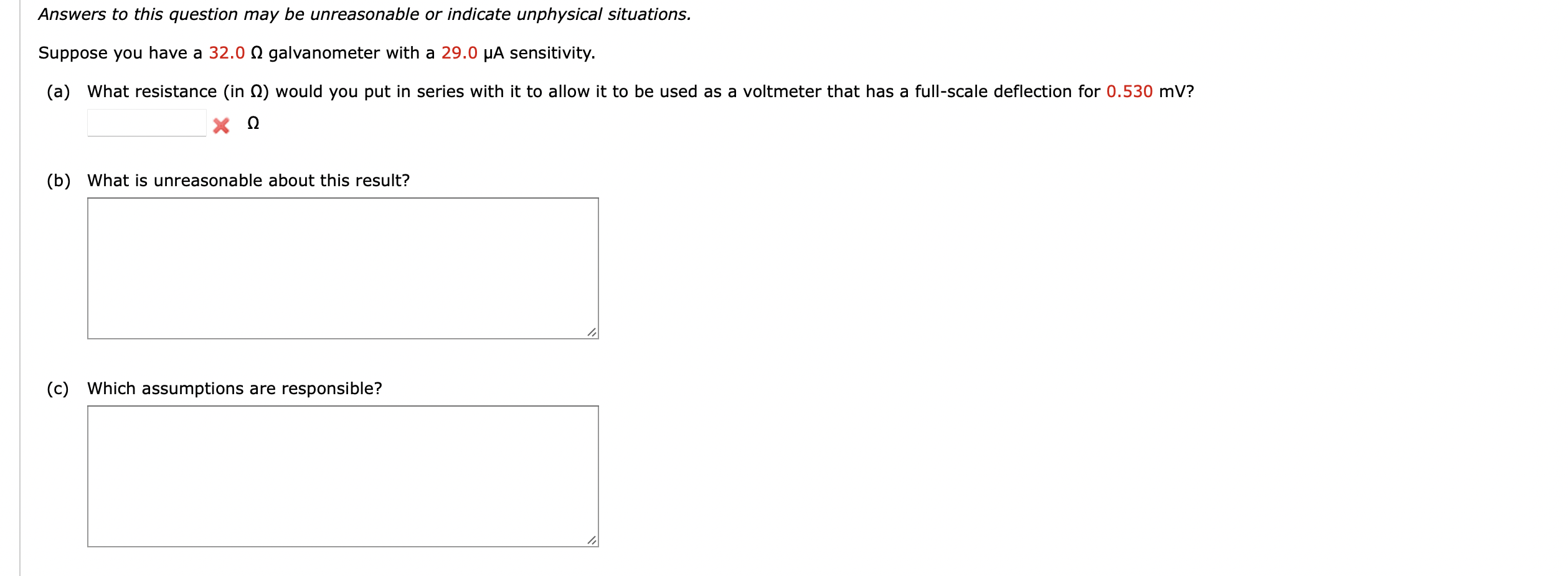 Solved Answers to this question may be unreasonable or | Chegg.com