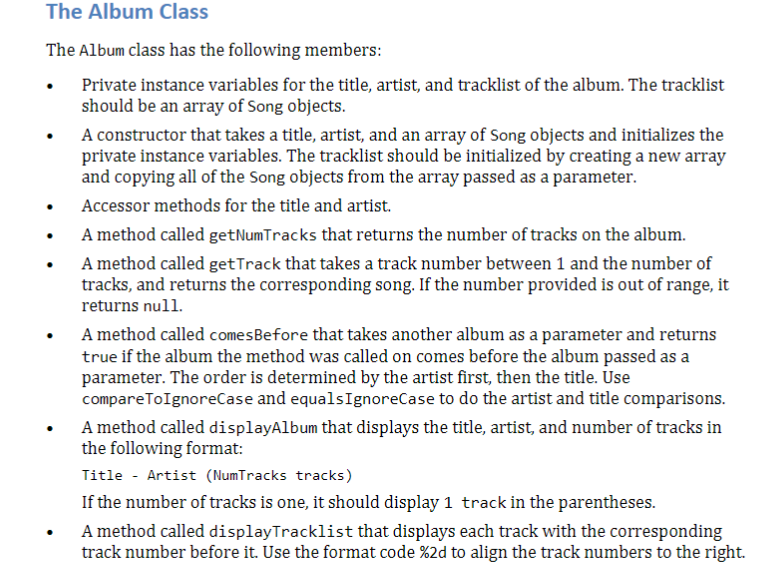 Solved Instructions For this assignment you will be | Chegg.com