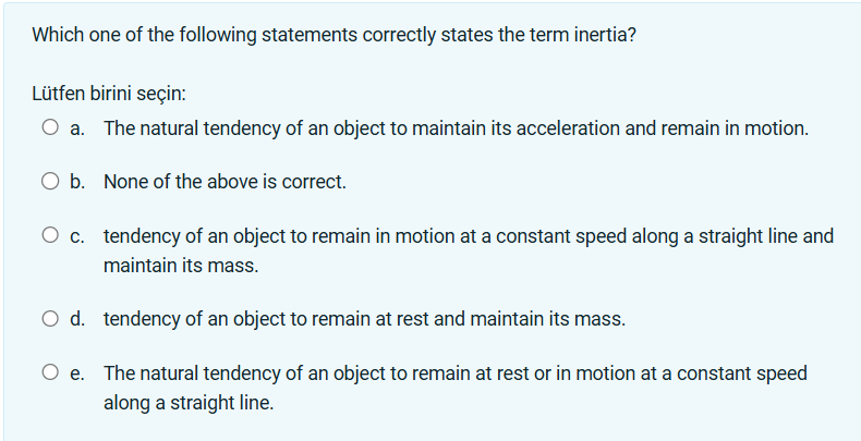 Solved Which one of the following statements correctly | Chegg.com