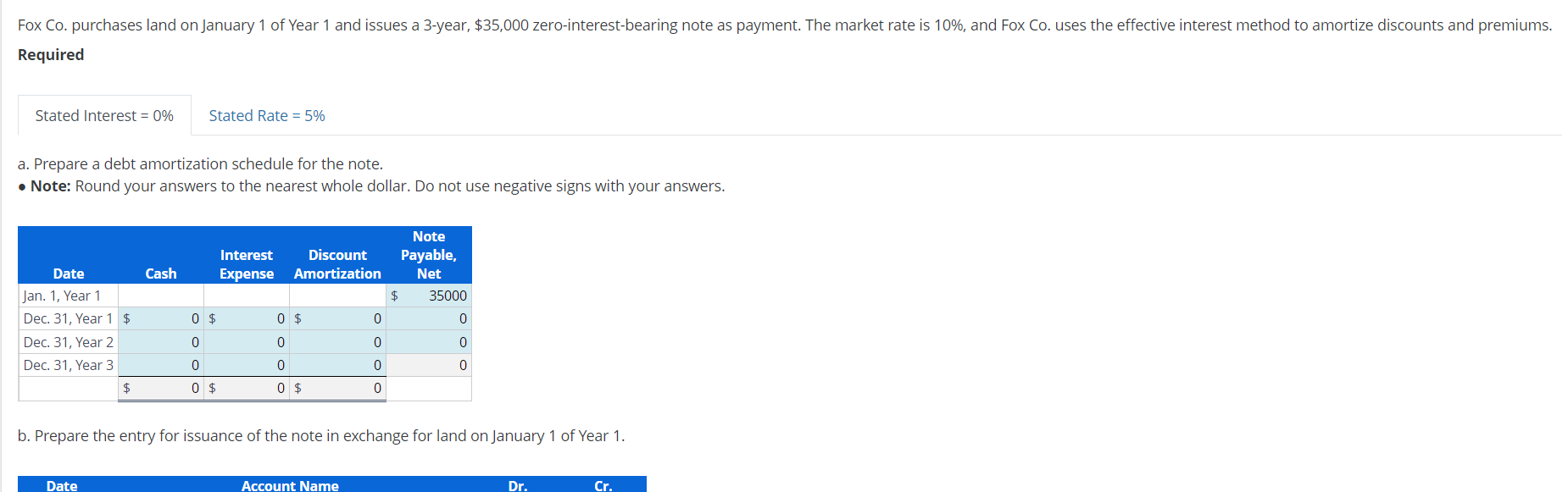 Solved e. Does the total cost of borrowing change when the | Chegg.com