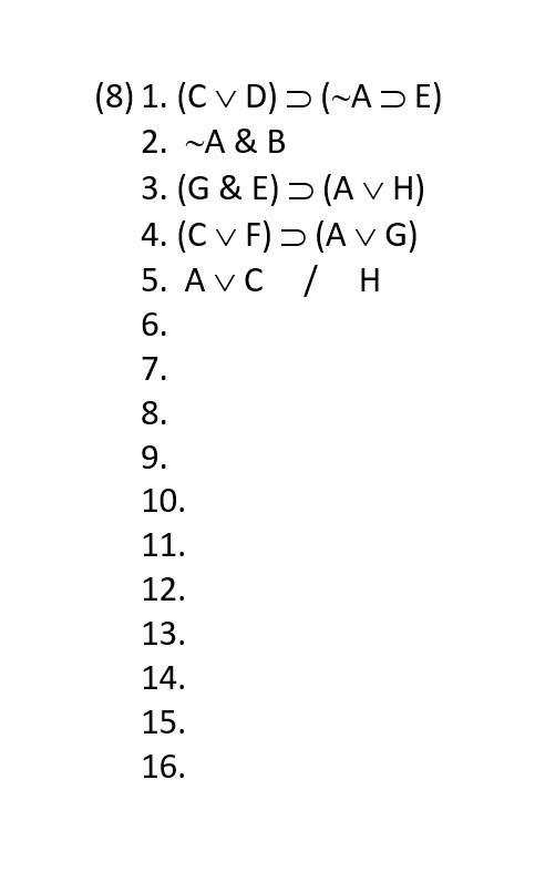 Solved Part II: Provide a proof for each argument. The empty | Chegg.com