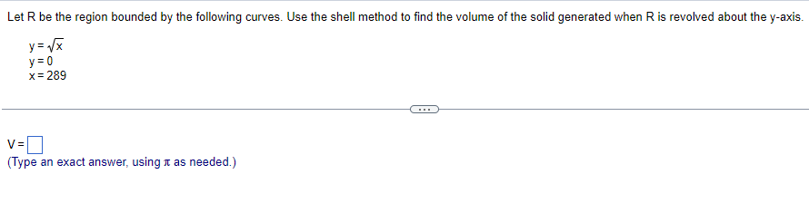Solved Let R be the region bounded by the following curves. | Chegg.com