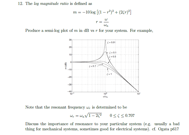Solved K2 A(+) W 12. The log magnitude ratio is defined as | Chegg.com