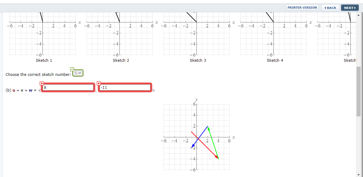 Solved Your Answer Is Partially Correct Try Again In Each