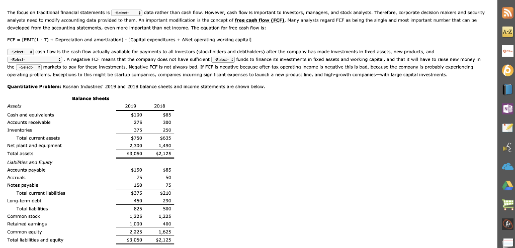 Solved The focus on traditional financial statements is Sc | Chegg.com