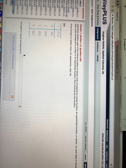 Solved Practice Assignment Gradebook AORION ssignment Open | Chegg.com