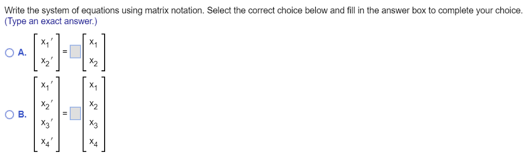 Solved Express the given system of higher-order differential | Chegg.com