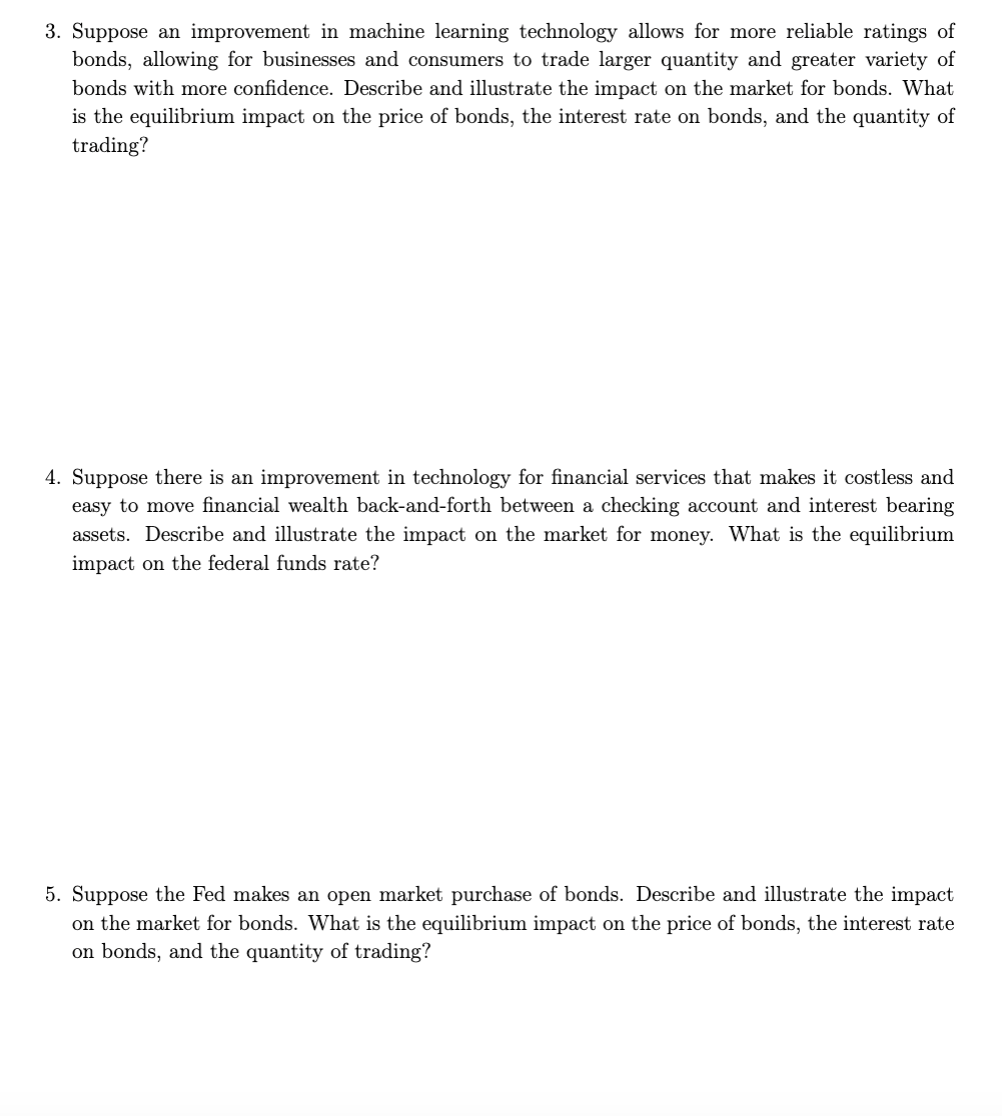 Solved 3. Suppose an improvement in machine learning | Chegg.com
