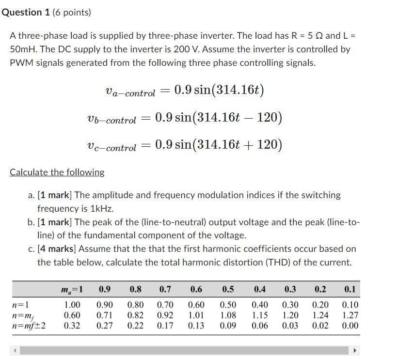 A three-phase load is supplied by three-phase | Chegg.com