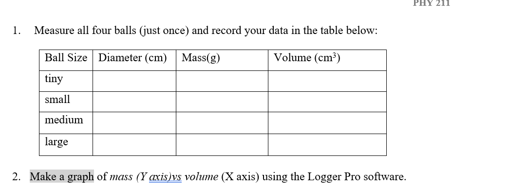 mass= density X volume [m=p * V] (1) Equation (1) | Chegg.com