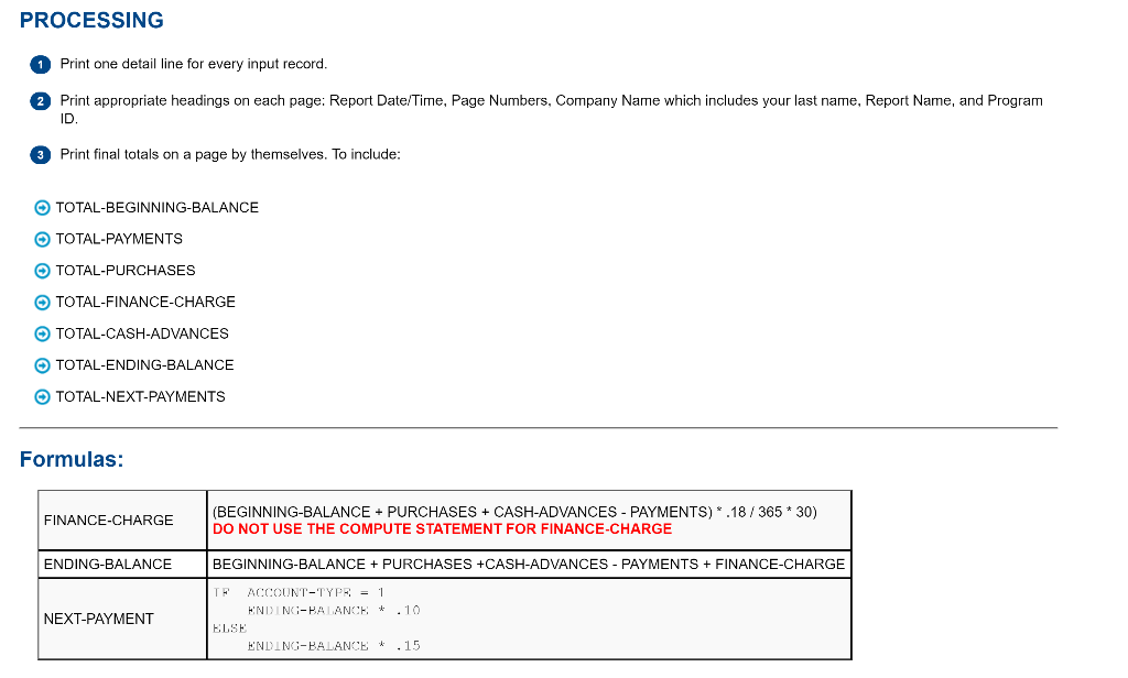 Solved I Need Help With My Cobol Project I Cant Figure 