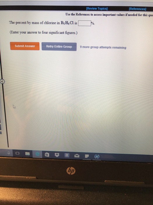 Solved [Review Topics) Use the References to access | Chegg.com