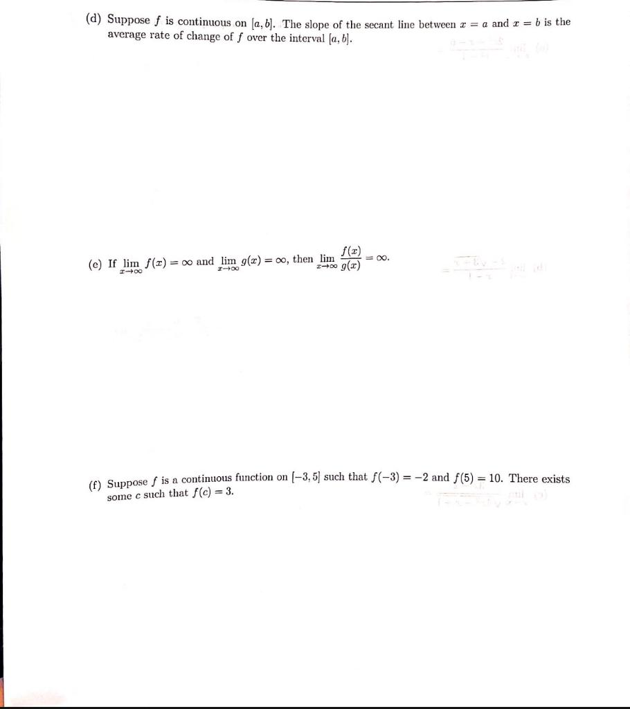 Solved Determine whether the following statements are Always | Chegg.com