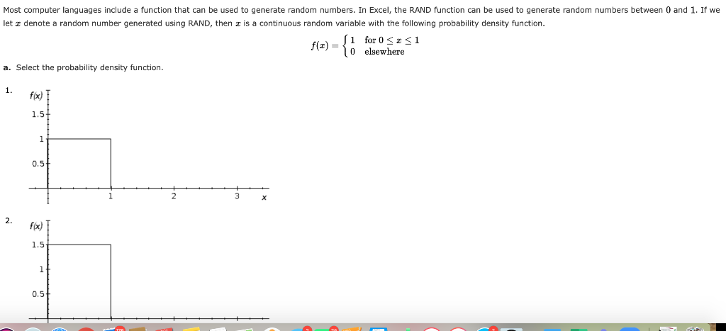 Solved Most computer languages include a function that can | Chegg.com