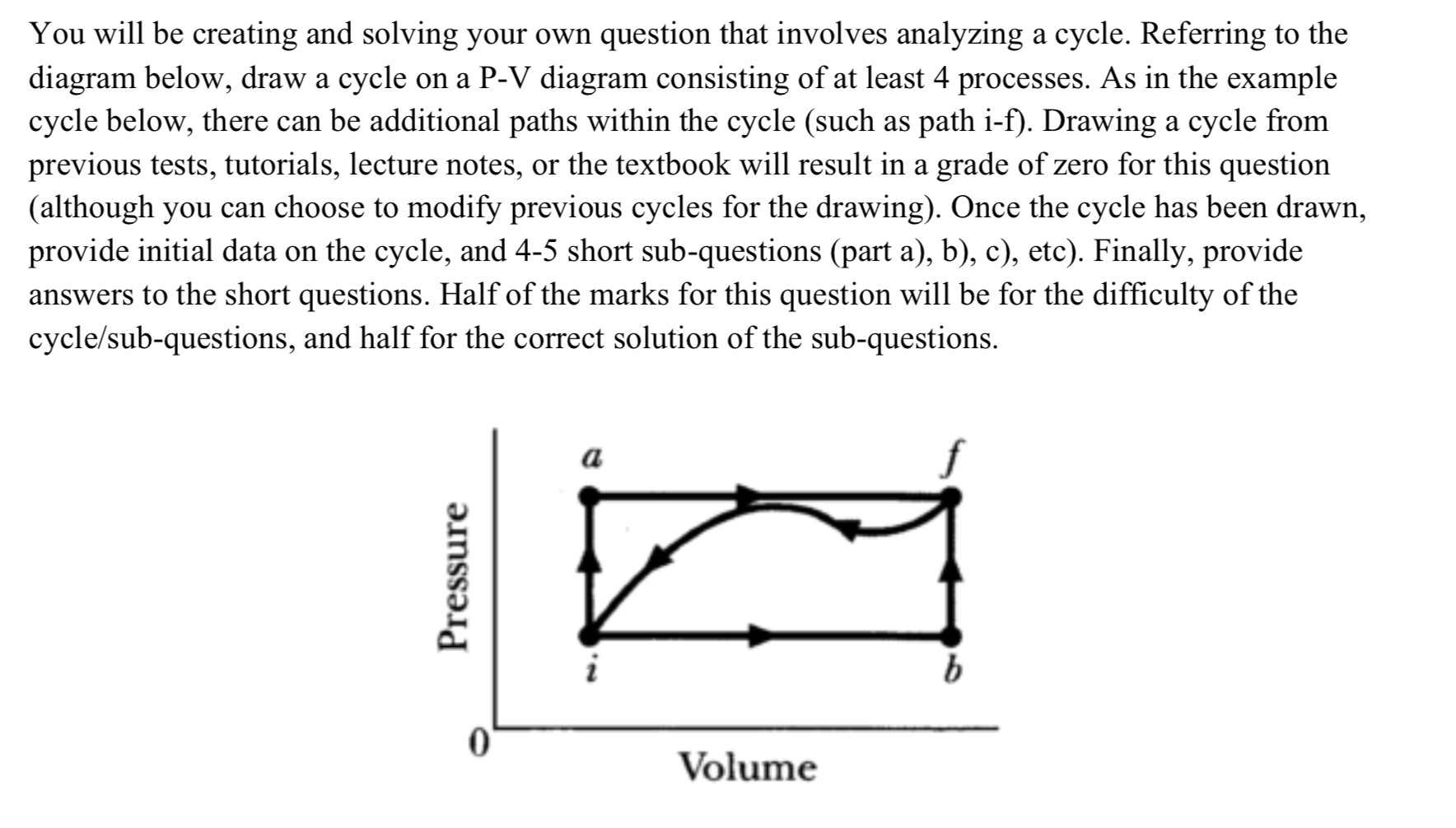 Solved You will be creating and solving your own question | Chegg.com