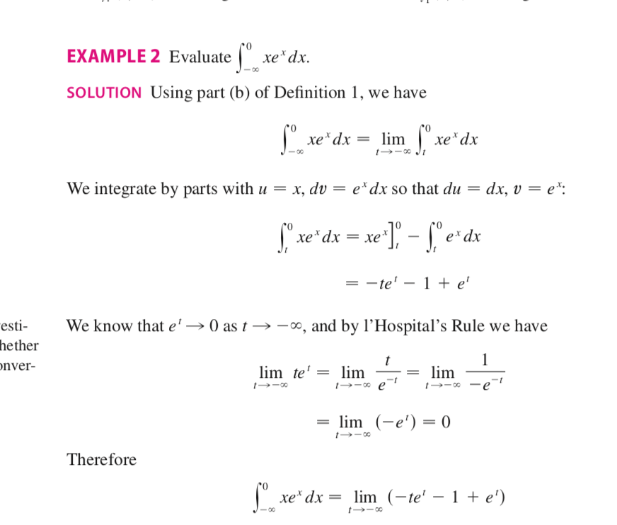 Solved What is l'Hospital's Rule and how did they use it in | Chegg.com