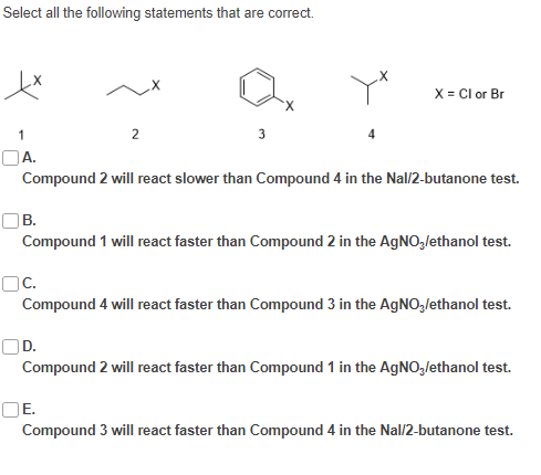 Solved Select all the following statements that are correct. | Chegg.com
