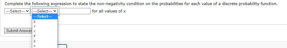 Solved Complete the following expression to state the | Chegg.com